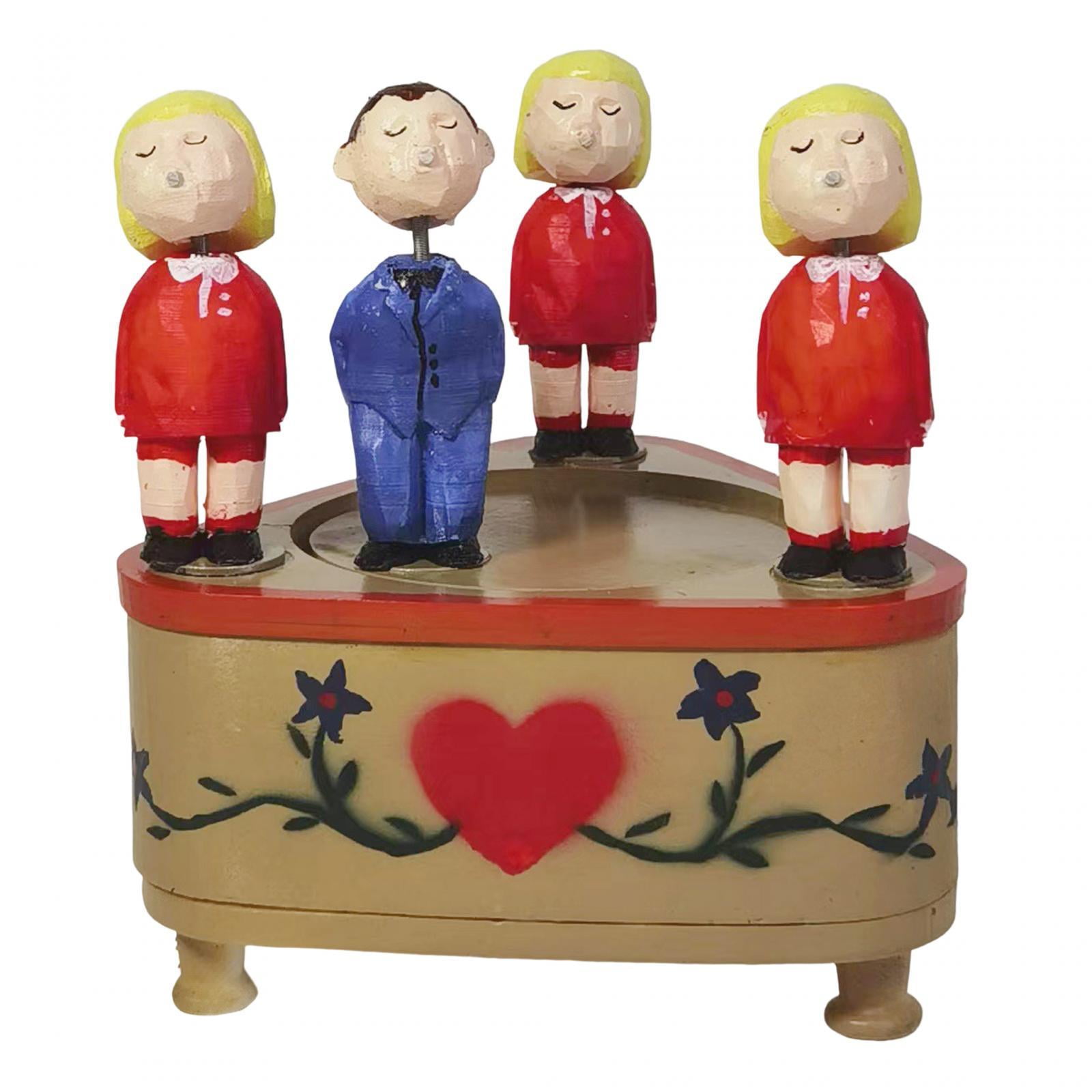 Click here for Tnarru Couple Music Box handcranked sound Machine... prices