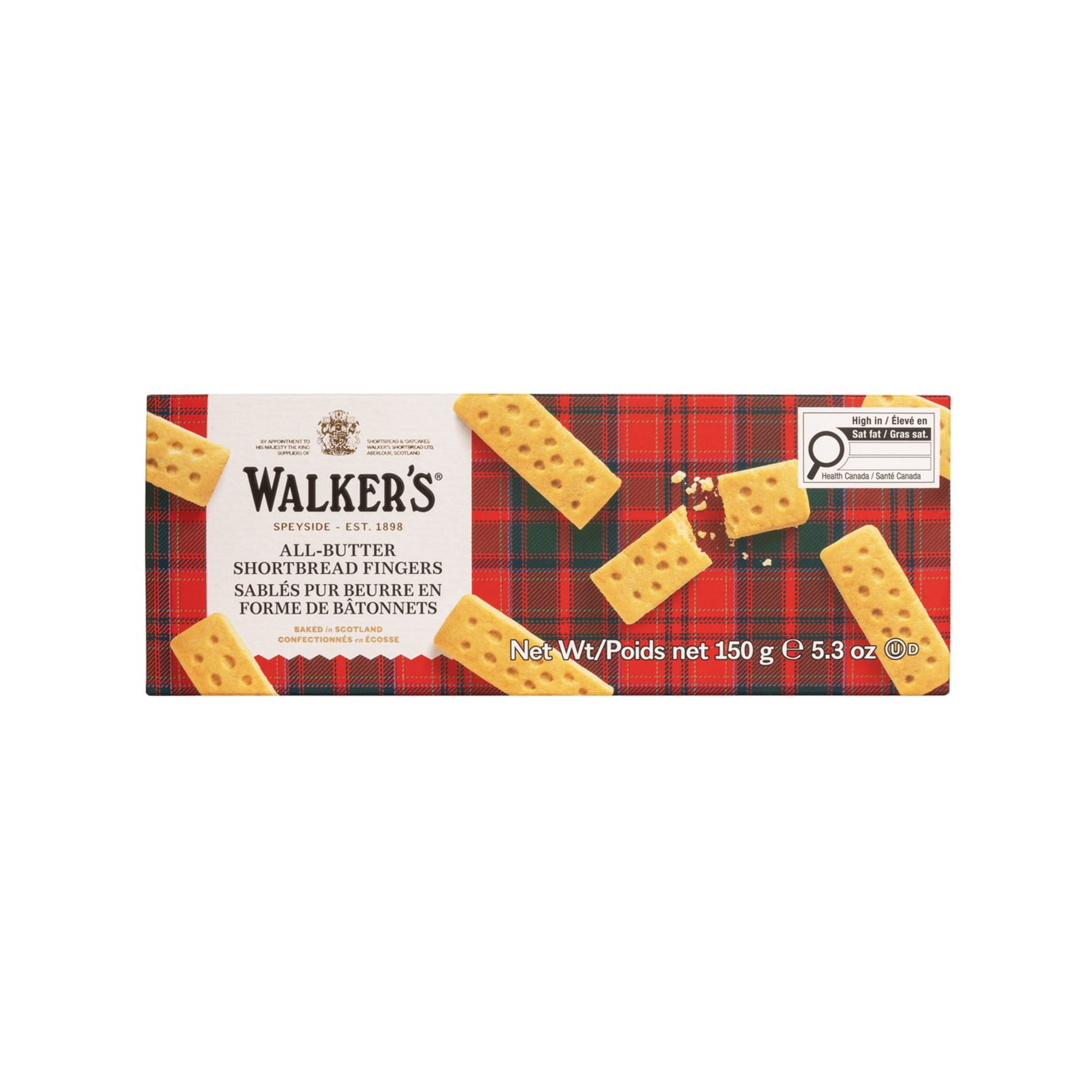 Click here for Walkers Walkers Shortbread Fingers 150 G prices
