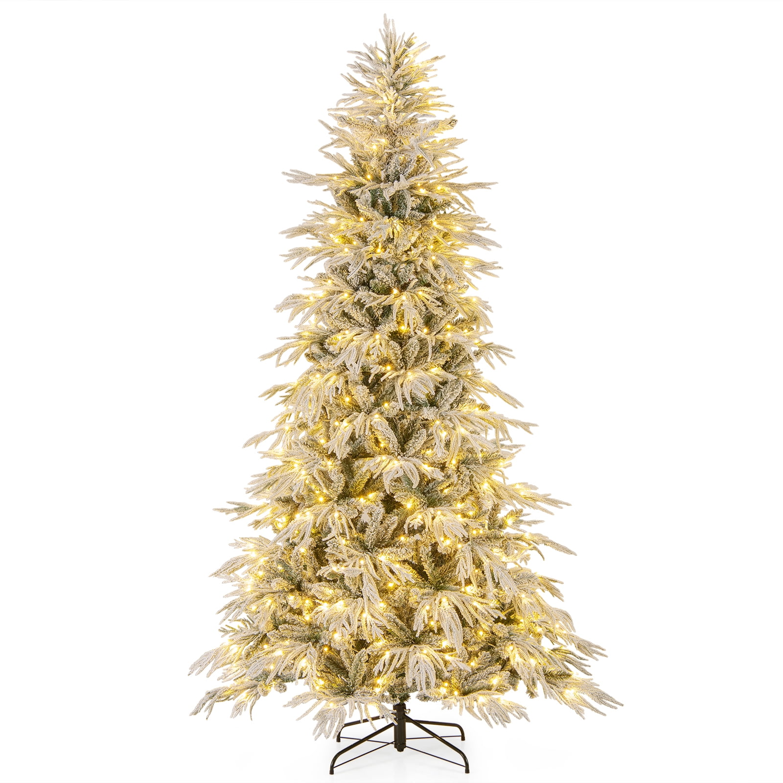 Click here for Costway 7 Ft Artificial Christmas Tree With 820 Pe... prices