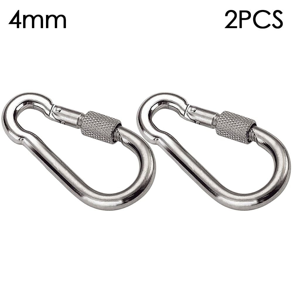 1/2pcs Spring Buckle M4~M12 316 Stainless Steel Outdoor Climbing Gear ...
