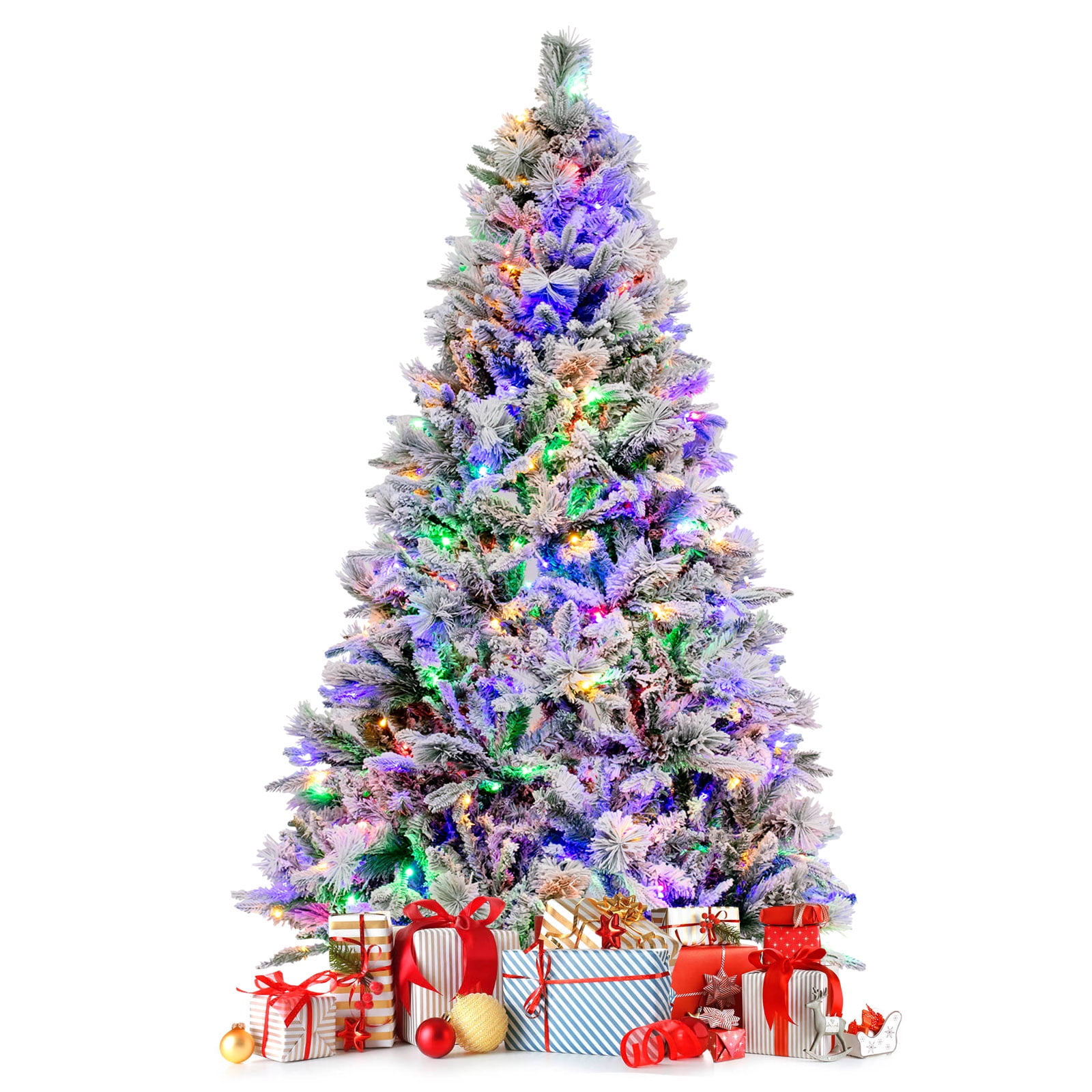 Click here for Patiojoy 6 Ft Pre-Lit Artificial Christmas Tree  S... prices