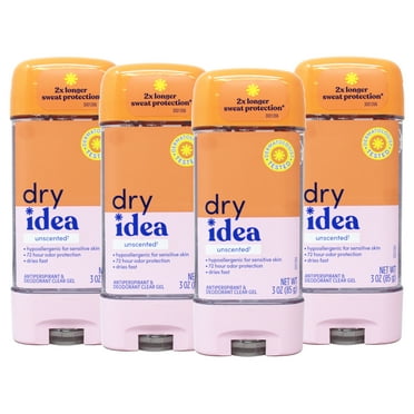 Dry Idea Advanced Dry Antiperspirant & Deodorant Clear Gel, Powder ...