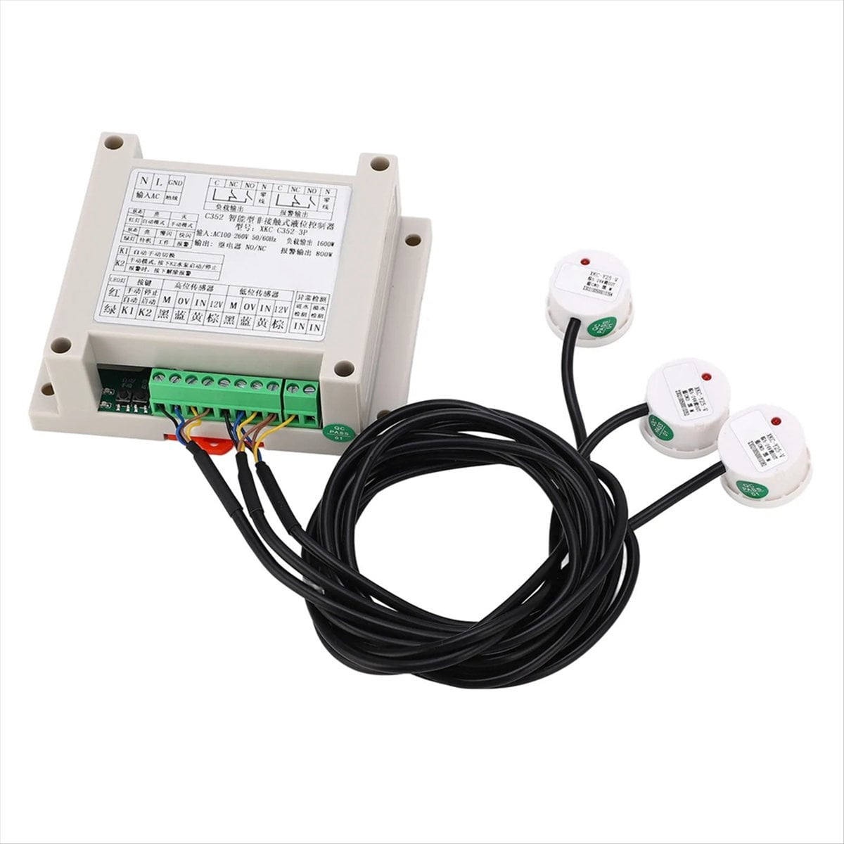 Controlador Automático de de Agua CA 100-260 V XKC C352 3P, Sensor de ...