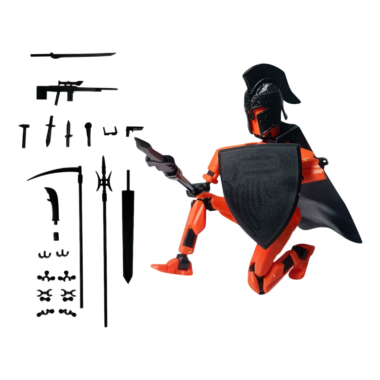 Titan 13 Action Figure, T13 Action Figure Robot, Stikbot Toys with ...