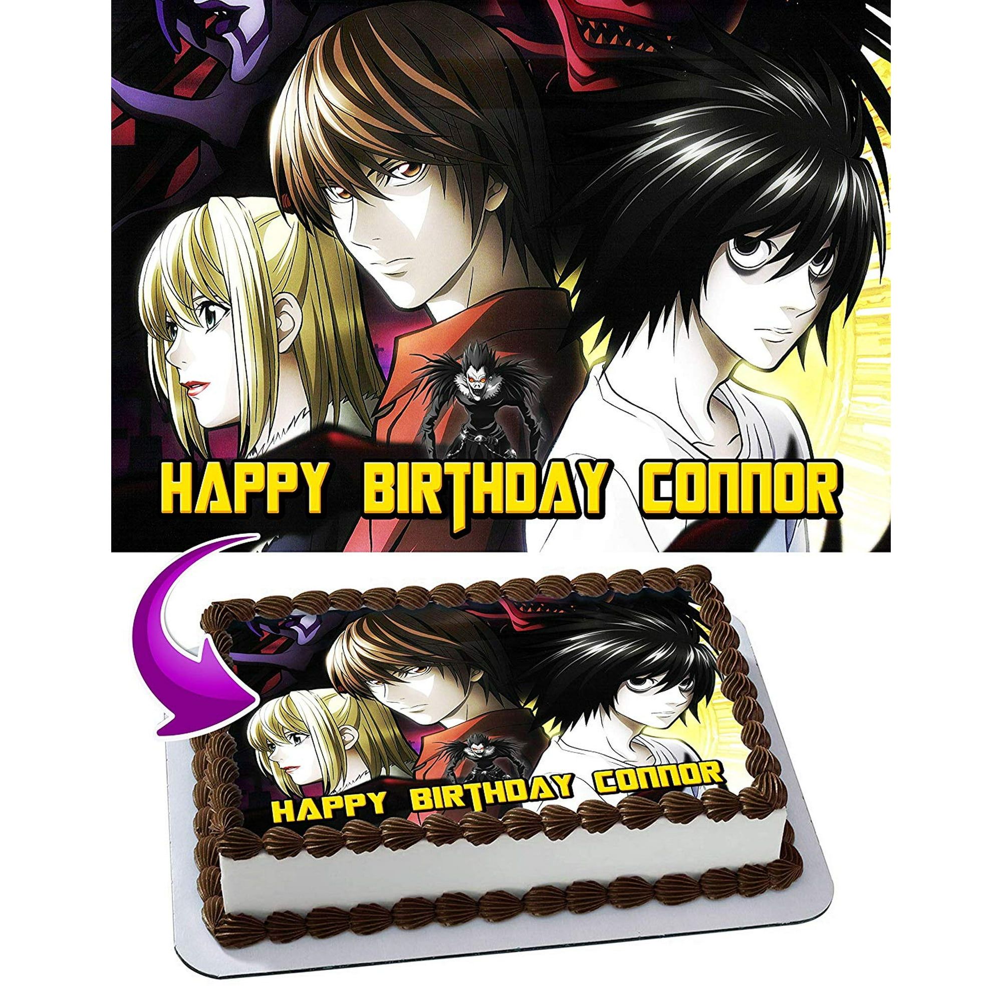 Death Note L Cake