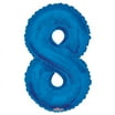 Giant Blue Number 4 Foil Balloon 34" - Walmart.com