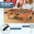 Costway 27'' Kids Tabletop Mini Foosball Table, Portable Indoor Soccer ...
