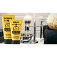 Bee Bald Exfoliator Face Treatment Pre-Shave Scrub, Deep Cleansing, 3 ...