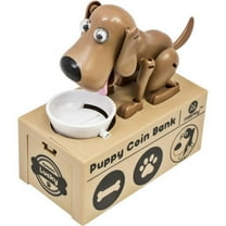 Dog Piggy Bank Robotic Coin Toy Money Box - Walmart.com