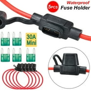 Bussmann Division BP/HKP-RP Hkp-Hh Panel Mount Fuse Holder - Walmart.com