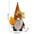 Aasfjeg Summer Faceless Old Man Dwarf Doll Sitting Figure Doll Faceless