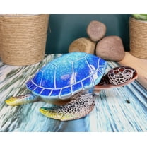 Nautical Ocean Red Giant Sea Turtle Swimming Bobblehead Figurine ...