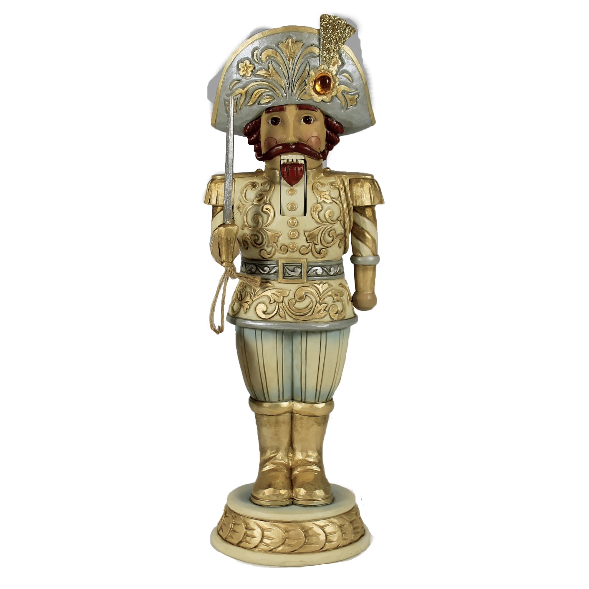 Jim Shore Defender Of Festivities Polyresin Holiday Lustre Nutcracker ...