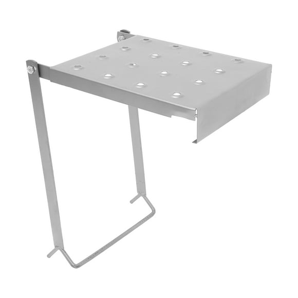 MLINS Sturdy Iron Adjustable Work Platform Step Ladder Small Folding ...