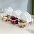 Double Grids Storage Box, Sealing Food Preservation Container With ...
