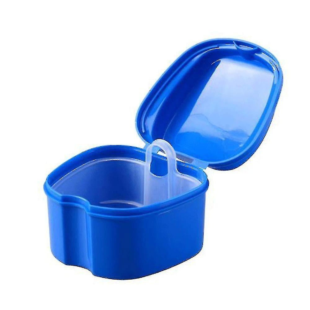 Denture Case, Denture Bath Box Case Dental Orthodontic Retainer, False ...