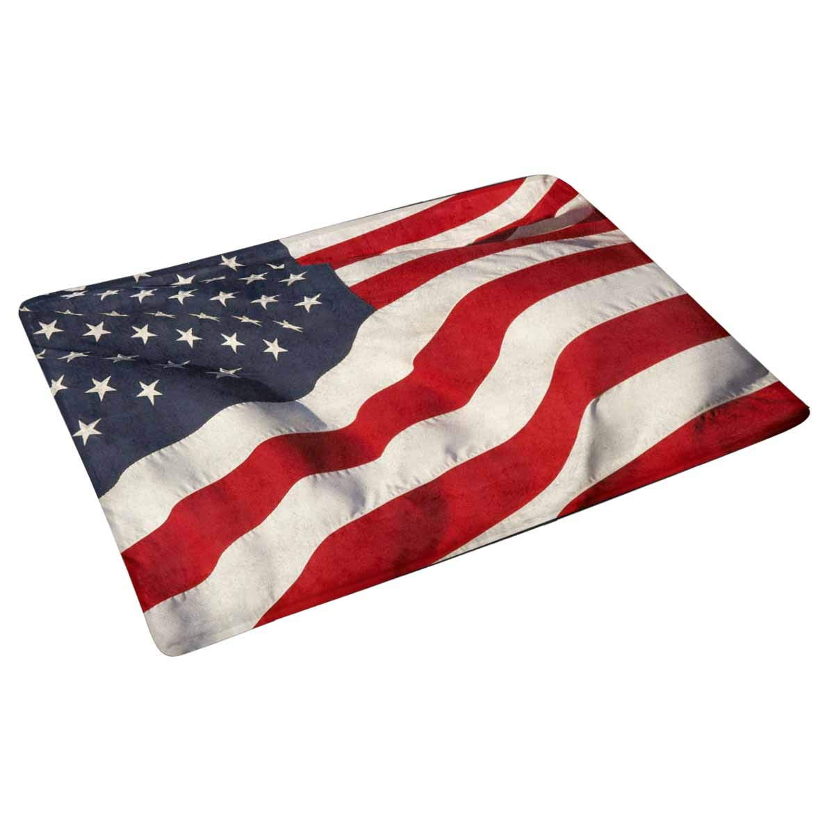 POP American Flag Doormat Indoor Outdoor Entrance Rug Floor Mats Shoe ...