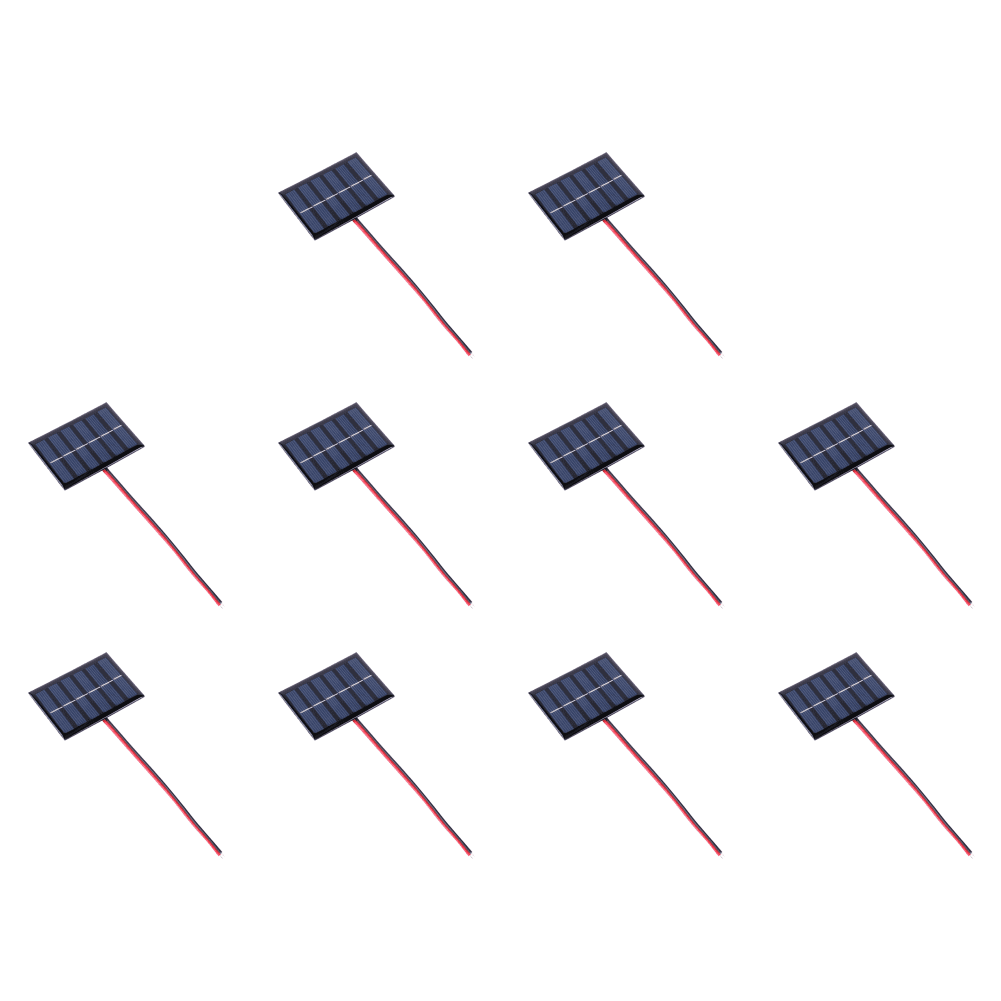 1W 3V 100MA mini panel solar silicio policristalino tablero pegamento ...