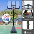 Height Adjustable Basketball Hoop, 7.5 to 10ft Adjustable Basketball ...