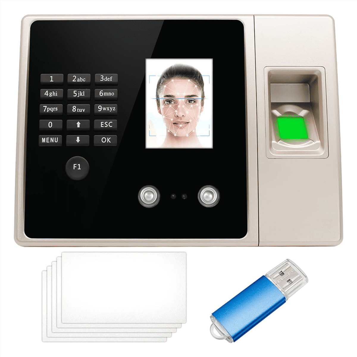 Time Clocks for Small Business,Clock in and Out Machine for Employees ...