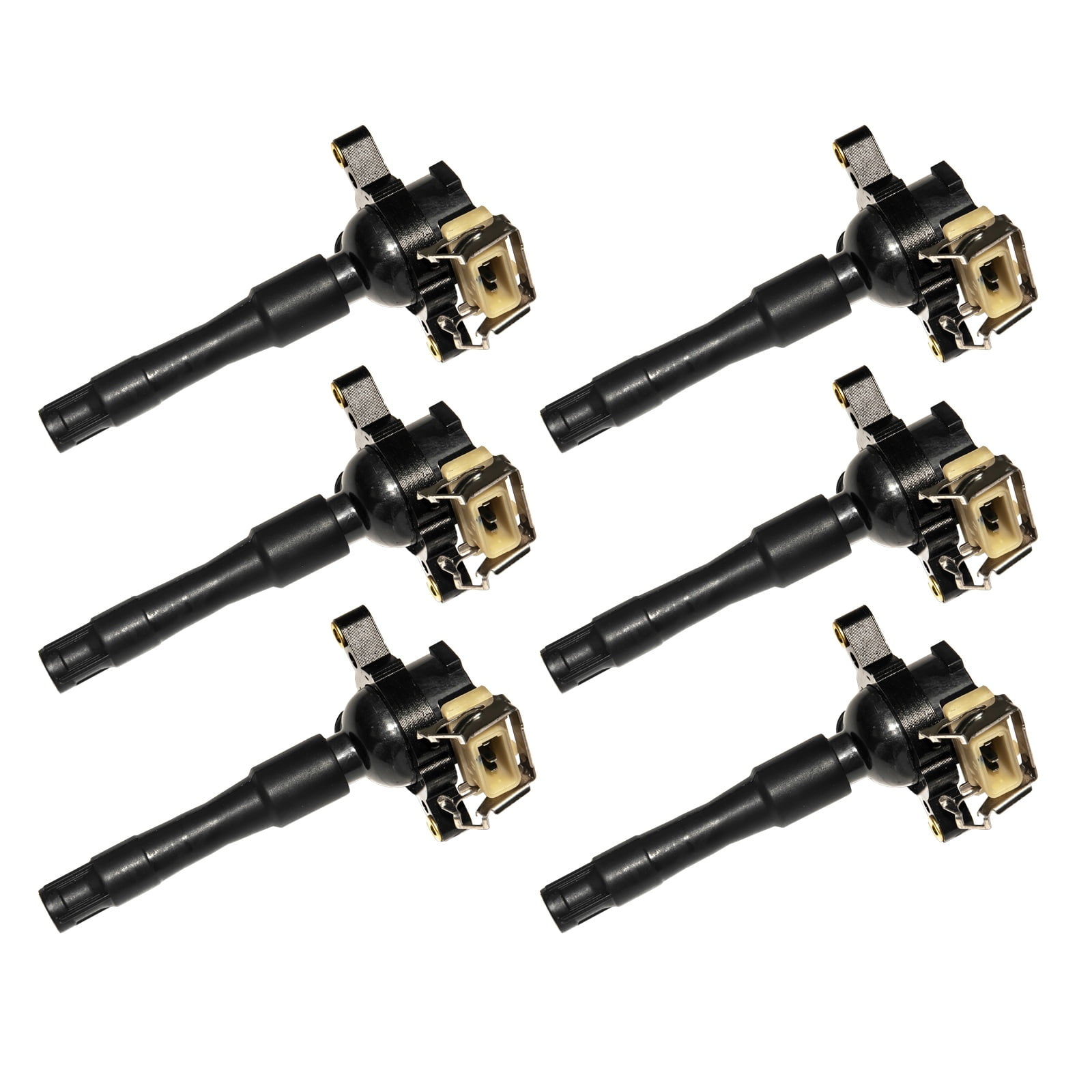 King Auto Parts Set of 6 Ignition Coils for BMW Land Rover Bentley ...