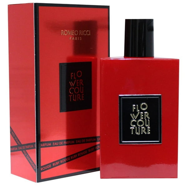 Perfume para MUJER ROMEO RICCI FLOWER COUTURE RUBY ROUGE Eau de Parfume ...