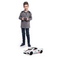 New Bright (1:8) Radio Control Chevy Corvette Stingray White Sports Car ...