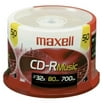 Maxell 648720 48x CD-R Media - Walmart.com