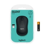 Logitech Silent Wireless Mouse, 2.4 GHz with USB Receiver, 1000 DPI ...