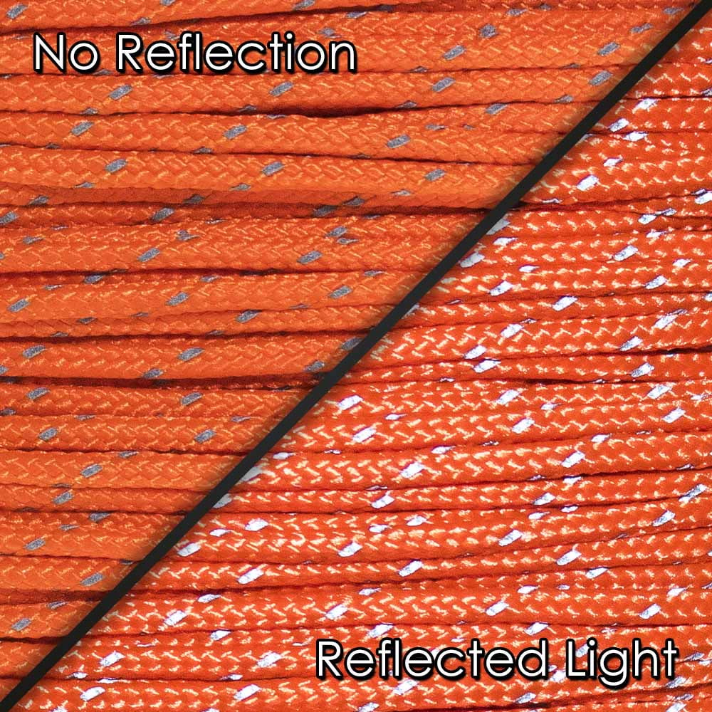 Paracord Planet Fluorescent Reflective 95lb 1.8mm Paracord – Many ...