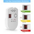Natural Gas Detector, Digital Sound Warning Gas Detector, LCD/LPG/LNG ...