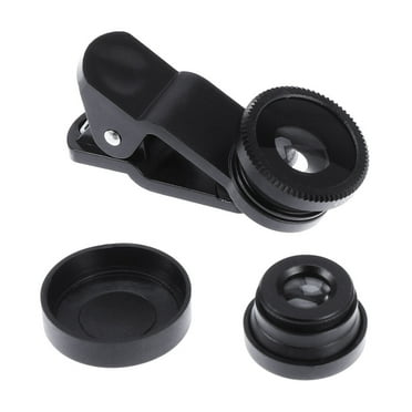 3 in 1 Universal Phone lens kit, Fish Eye Lens + Wide-Angle Lens ...
