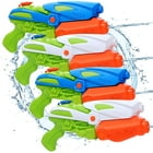 Prextex Fireman Backpack Water Gun Blaster with Fire Hat- Water Gun ...