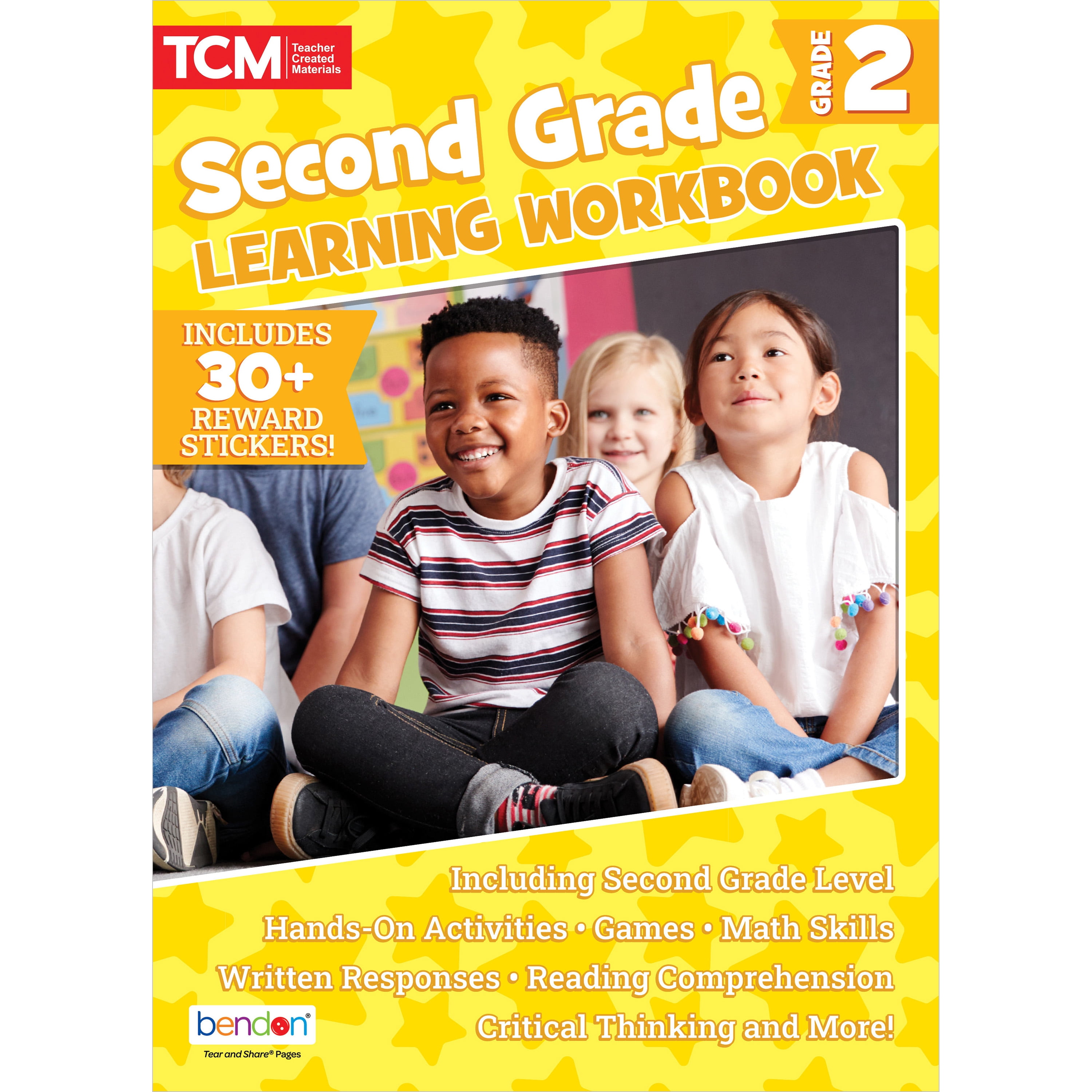 Teacher Created Materials Second Grade, Grade 2, 240 Page Workbook ...