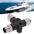 BIMZUC Marine Tee Connector for NMEA 2000 Networks M12 Thread 5 Pin ...