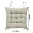 Lilixerw Clearance 17 x 17 inch Chair Cushions with Ties,Super Soft ...