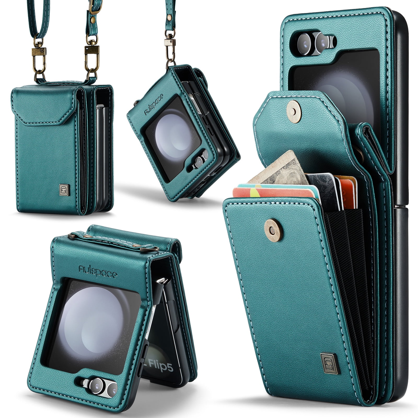 Click here for For Samsung Galaxy Z Flip 6 Wallet Case  Pu Leathe... prices