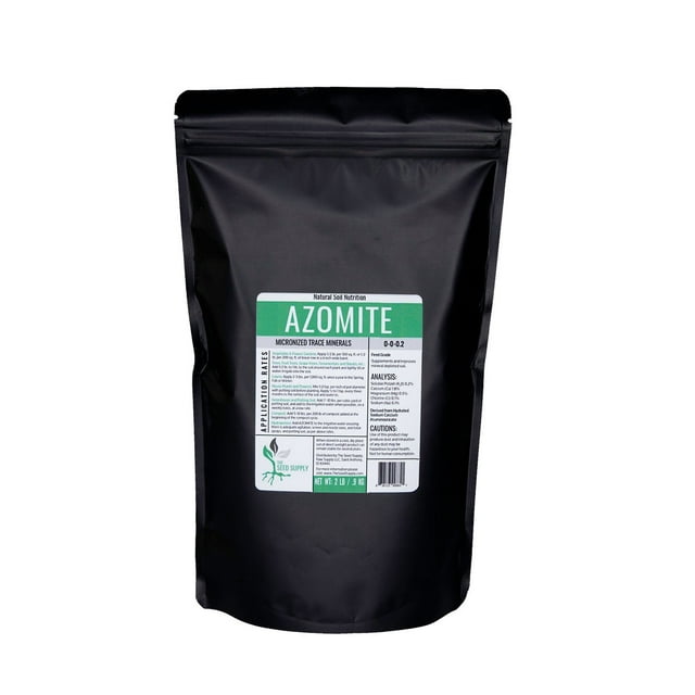 2 Pounds Micronized Azomite Trace Mineral Fertilizer Powder - Walmart.com