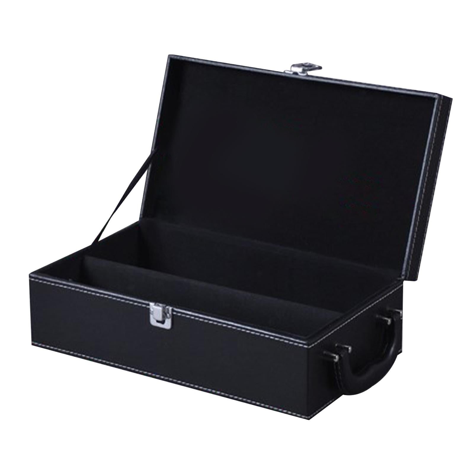 Click here for Esquirla Pu Leather Card Storage Box With Handle &... prices
