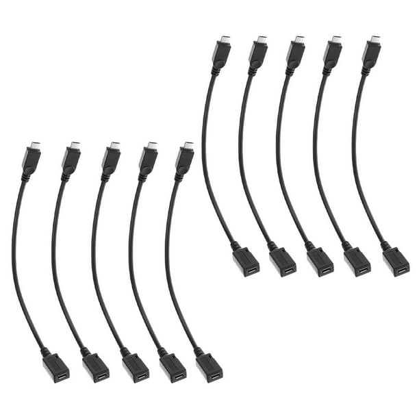 10x Micro Vraón de USB Cable de Extensión Micro de USB Diseño Portátil Fàcil Instalar Macarena ...