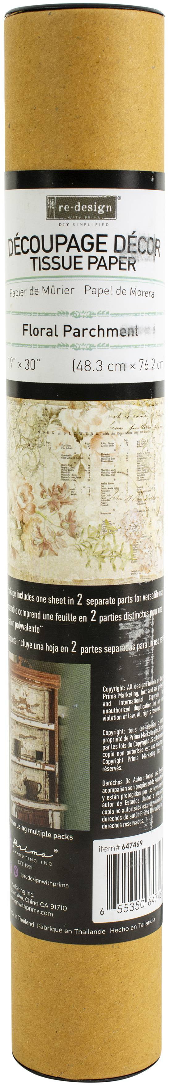 Craft Supplies & Tools Living Coral Tissue Paper for Decoupage 37-022 ...