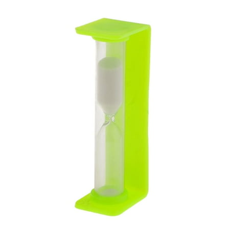 3 Minutes Green Arch Frame White Sand Glass Hour Glass Timer Clock Home ...