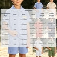 BRGZLK Back to School Sets Boys Summer Preppy Style Casual Collared ...