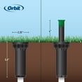4" Professional Series Pressure Regulated Spray Head with Side Strip ...