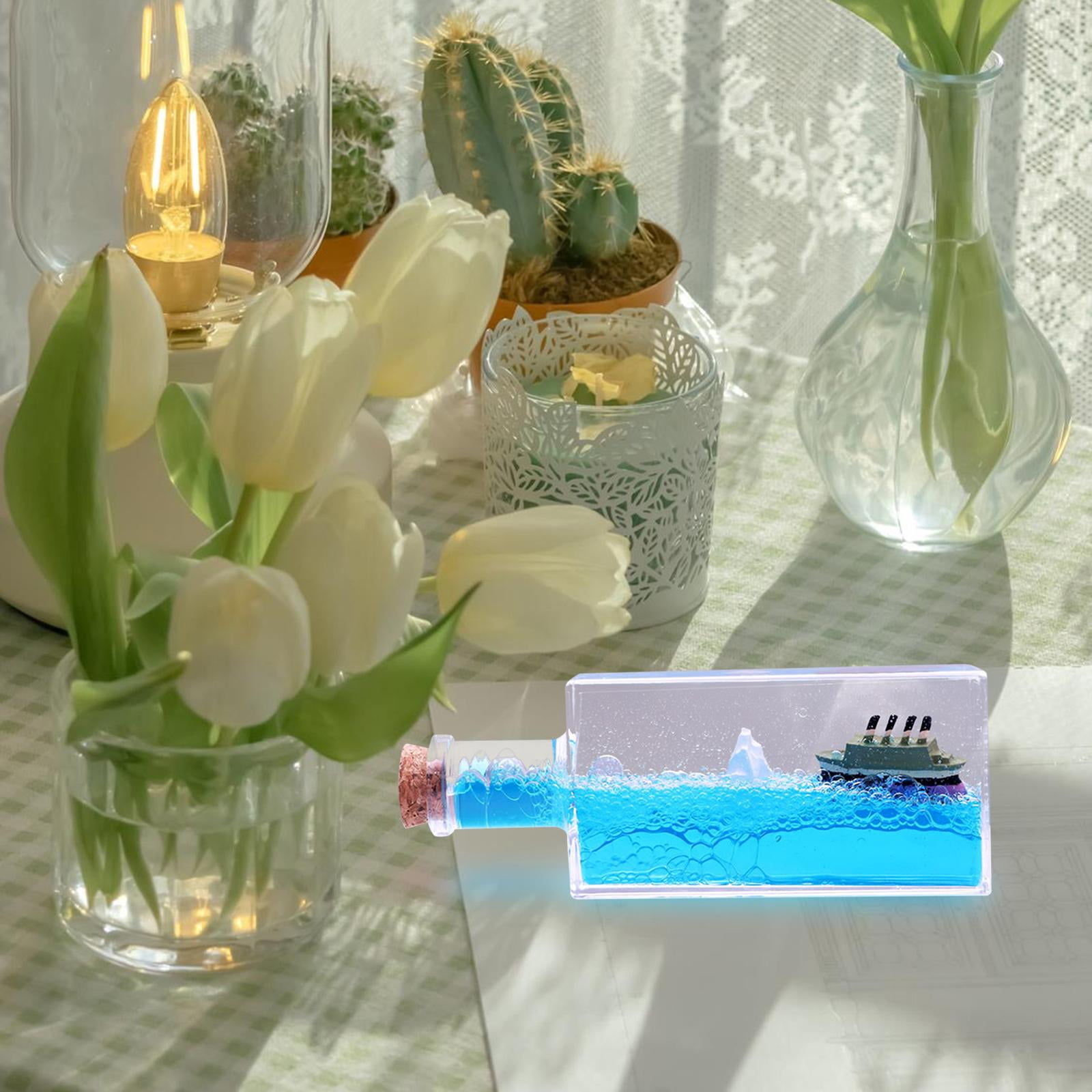 Liquid ing Bottle Fluid Ship Decoration Living Room Fluid Liquid Toys ...