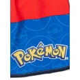Pokemon Boys Short Sleeve Rashguard & 4 Way Stretch Swim Trunks, 2 ...