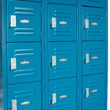 Global Industrial 12 x 15 x 12 in. Six Tier Global Locker with 18 Door ...