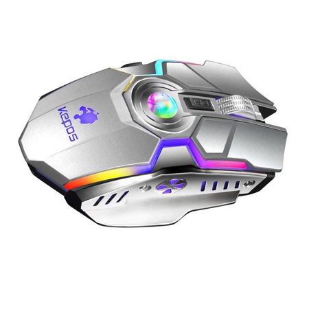 Unatoiry G80 Wireless Gaming Mouse Rechargeable Gaming Mouse Silent ...