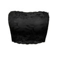 Youloveit 3 Pack Womens Bandeau Bra Plus Size Bandeau Bra Stretchy