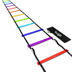 Stroops Roll-Out Agility Ladder (18"W x 15'L) - Walmart.com
